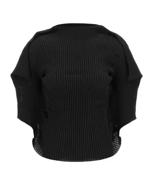 Issey Miyake Prance' Top - Black