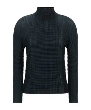 Issey Miyake Wrinkled T-shirt - Blue