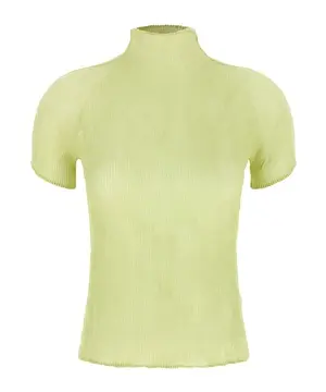 Issey Miyake Chiffon Twist 1' Top