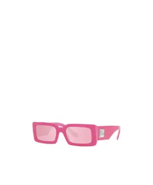 Dolce & Gabbana Rectangular Plastic Sunglasses