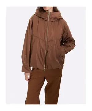 Marella Zip-up Hooded Casual Jacket