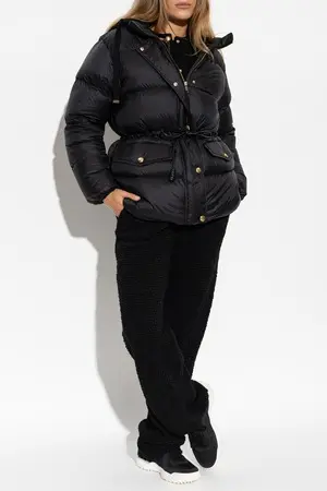 Moncler Diaphane Hooded Down Jacket - Black