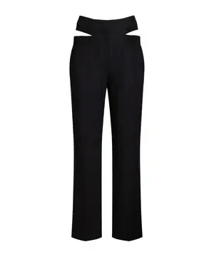 Burberry Slim-fit Striped Suit Pants