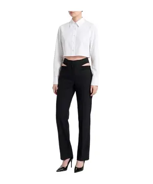 Burberry Slim-fit Striped Suit Pants