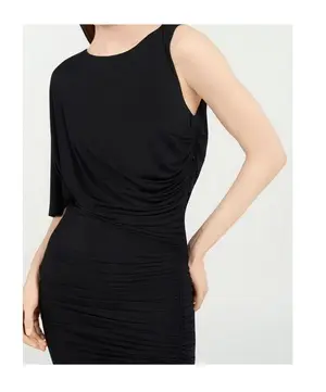 Roberto Cavalli Draped One-shoulder Dress