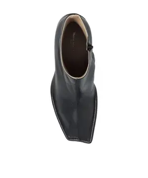 MAISON MARGIELA Leather Heeled Ankle Boots