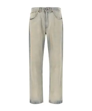 MAISON MARGIELA Belt-loop Jeans - Light Blue