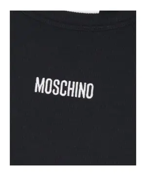 Moschino Logo Ribbed Tank Top