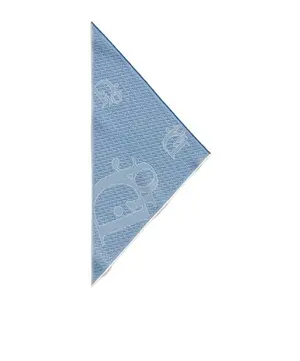 Dior Infini Triangle Scarf - Blue