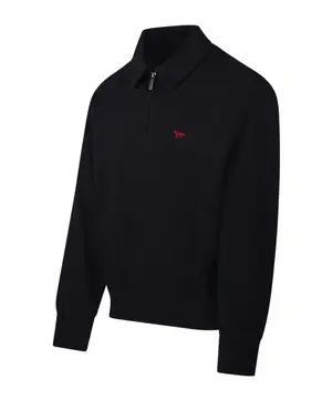 Maison Kitsuné Polo-collar Sweatshirt