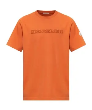 Moncler Logo Cotton Jersey T-shirt