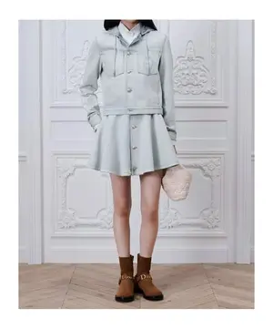 Dior Medaillon Embroidered Hooded Jacket