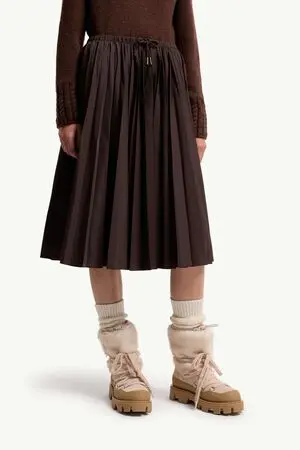 Moncler Pleated Midi Skirt