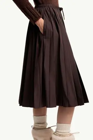 Moncler Pleated Midi Skirt