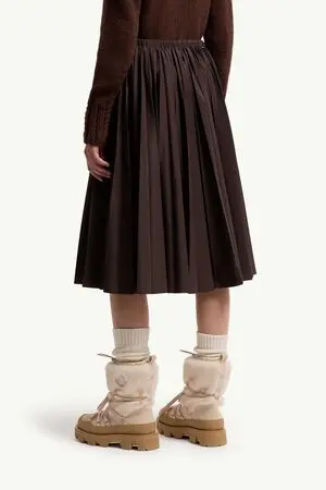 Moncler Pleated Midi Skirt