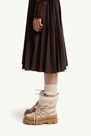 Moncler Pleated Midi Skirt