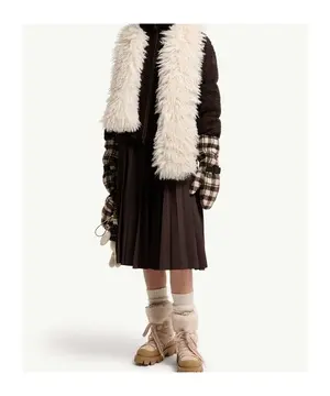 Moncler Pleated Midi Skirt