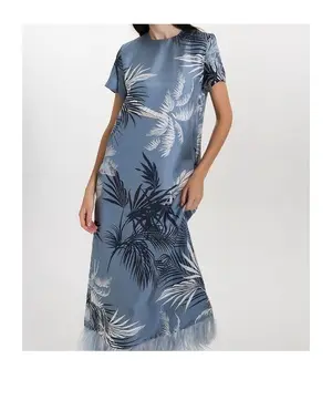 Marella Printed Short-sleeve Dress