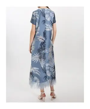 Marella Printed Short-sleeve Dress