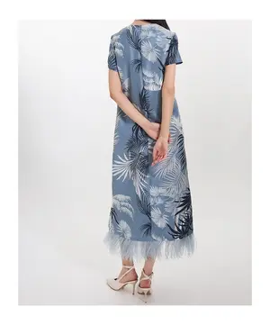 Marella Printed Short-sleeve Dress