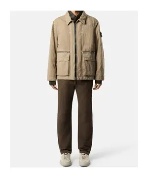 Stone Island Padded Field Jacket With Anti-drop