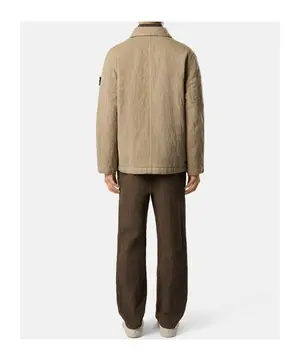 Stone Island Padded Field Jacket With Anti-drop