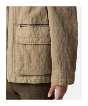 Stone Island Padded Field Jacket With Anti-drop