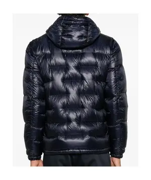 Herno Quilted Zip-up Hooded Jacket