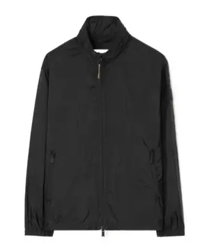Burberry Nylon Newington Hooded Jacket - Black