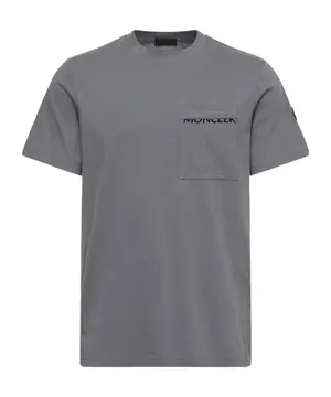 Moncler Logo Cotton Jersey T-shirt