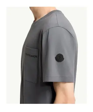 Moncler Logo Cotton Jersey T-shirt