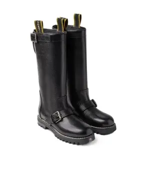 Fendi Commando Leather Boots