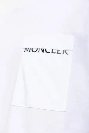 Moncler Logo Cotton Jersey T-shirt