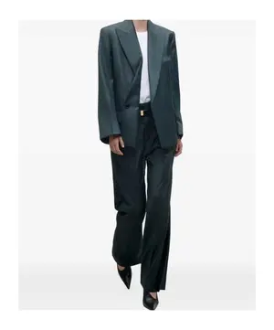 Victoria Beckham Olie Peak-lapel Blazer