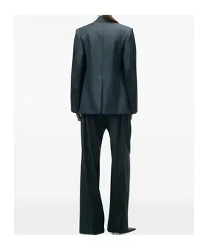 Victoria Beckham Olie Peak-lapel Blazer