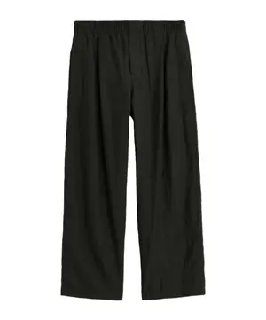 Our Legacy Casual Pants With Elastic Waist - Black