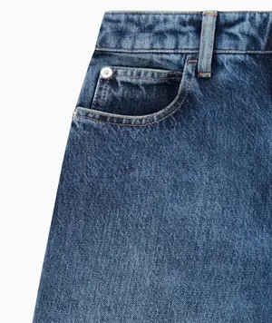 Emporio Armani Acid-wash Straight-leg Jeans