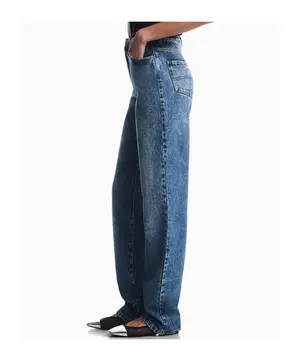 Emporio Armani Acid-wash Straight-leg Jeans