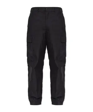 Moncler Cotton Blend Pants - Black