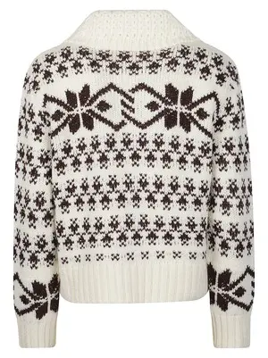 Moncler Fair Isle Zip-up Cardigan - No