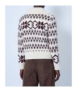 Moncler Fair Isle Zip-up Cardigan - No