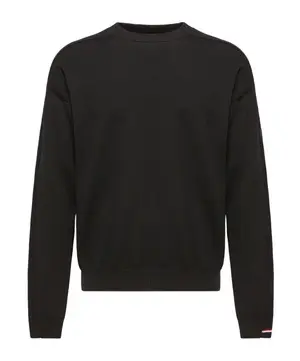 Moncler Logo Wool Sweater - Black