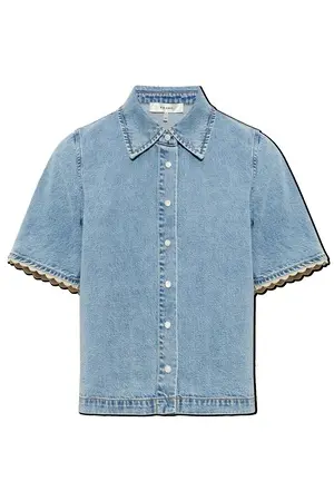 FRAME Denim Short-sleeved Top