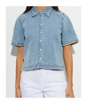 FRAME Denim Short-sleeved Top