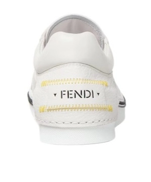 Fendi Fender Sneakers Leather Low-top