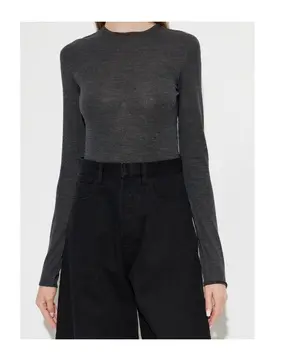 Alaïa Wool Knit Bodysuit
