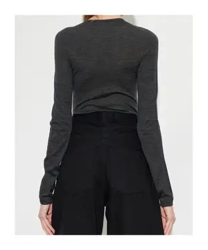 Alaïa Wool Knit Bodysuit