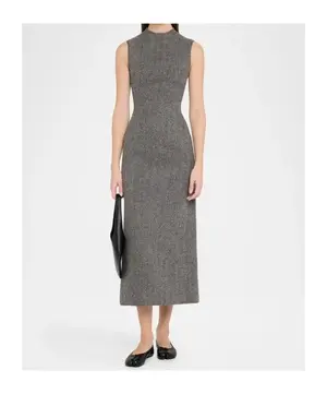 MAISON MARGIELA Sleeveless Midi Dress