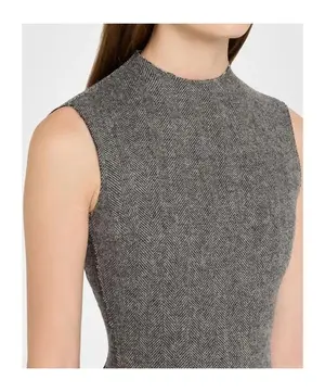 MAISON MARGIELA Sleeveless Midi Dress