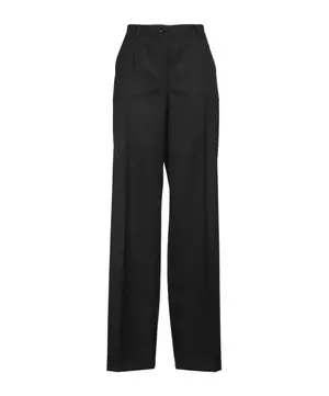 Dolce & Gabbana Loose-fitting Trousers - Black
